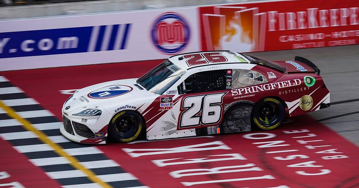 Garrett runs Top 10 lap times in triple OT at Michigan - 11/11 Veteran ...